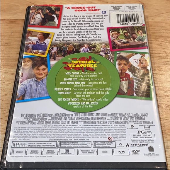 Other | How To Eat Fried Worms Dvd | Poshmark